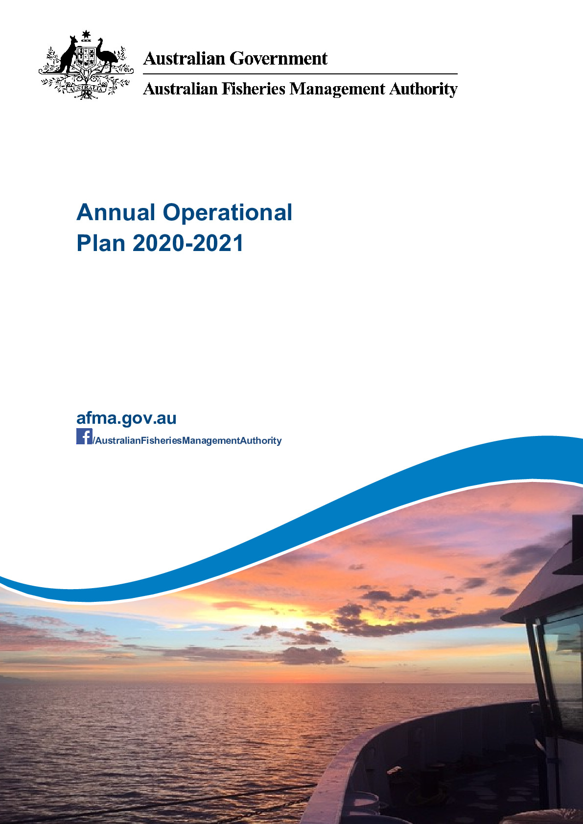 2020–21 Annual Operation Plan | Australian Fisheries Management Authority 2020–21 Annual Operation Plan | Australian Fisheries Management Authority